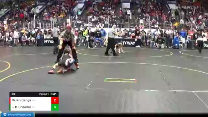 49 lbs Cons. Round 5 - Colin Underhill, TK WC vs Westin Kruizenga, Mason WC