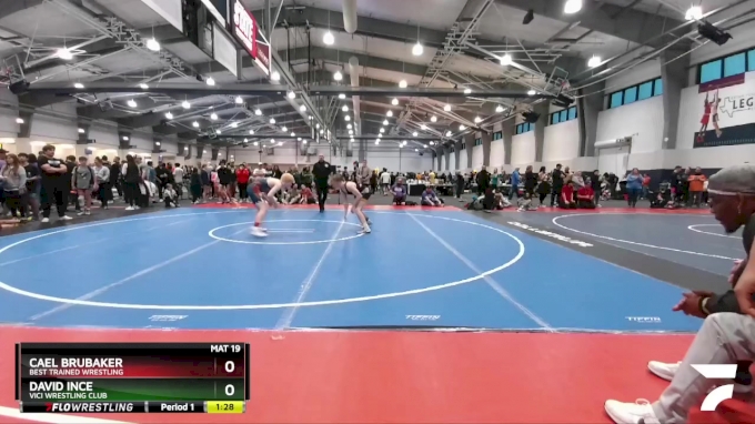 138 lbs Champ. Round 2 - Cael Brubaker, Best Trained Wrestling vs David ...