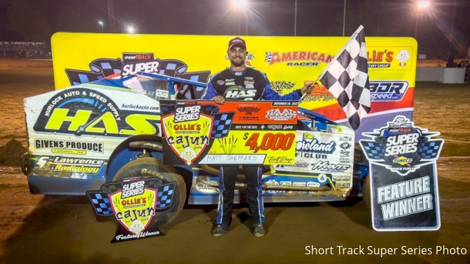 "Super" Matt Sheppard Takes STSS Cajun Swing Win At Ark-La-Tex Speedway ...