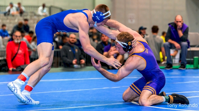 141 lbs Semis - Clay Carlson, South Dakota State vs Cael Happel ...