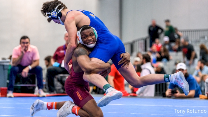 174 lbs Quarters - Mekhi Lewis, Virginia Tech vs Cade DeVos, South ...