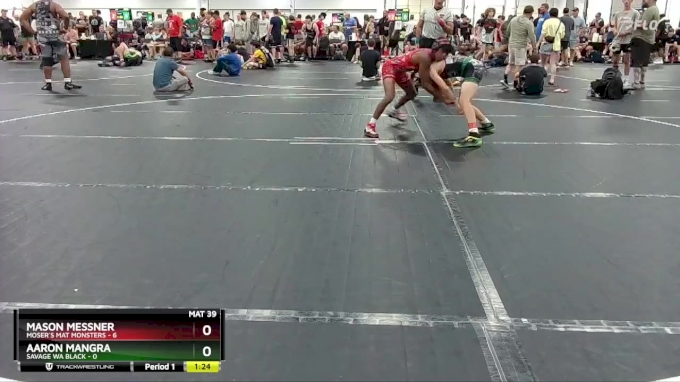 106 lbs Round 4 (6 Team) - Mason Messner, Moser`s Mat Monsters vs Aaron ...