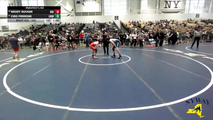 152 lbs Cons. Round 3 - Brody Rucker, Carthage Wrestling Association vs ...