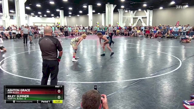 113 lbs Placement (16 Team) - Ashton Grace, Iowa Black vs Riley Sumner ...