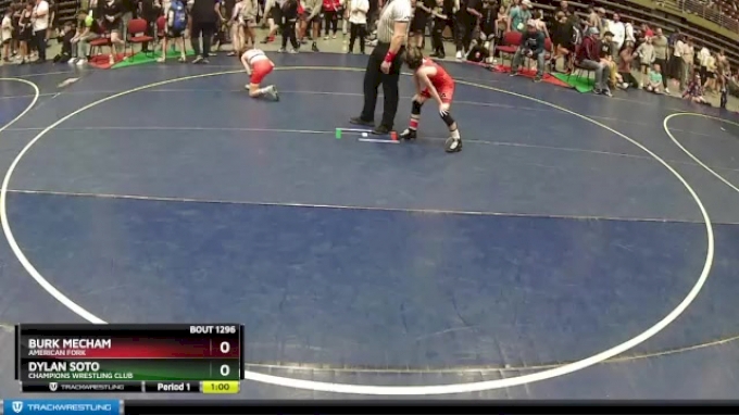 71 lbs Cons. Round 3 - Burk Mecham, American Fork vs Dylan Soto ...