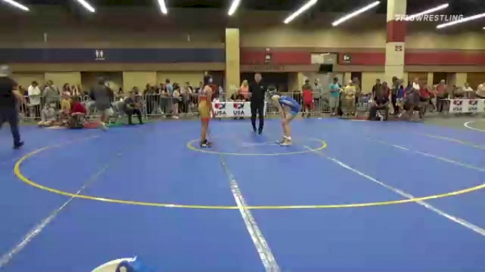 101 lbs Quarterfinal - Marisa Iturrino, Prosper Wrestling Academy vs ...