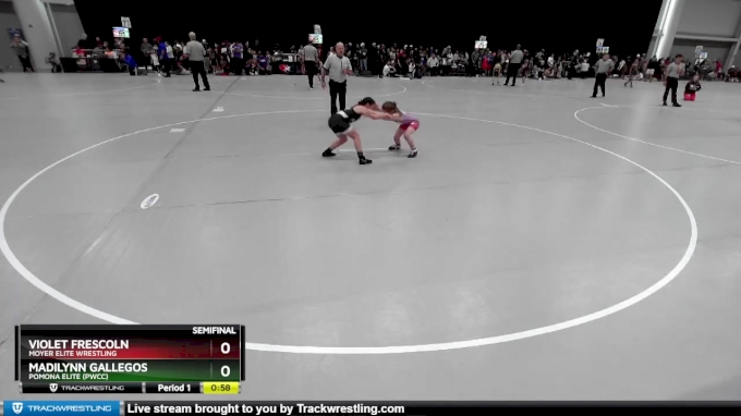 75-79 lbs Semifinal - Madilynn Gallegos, Pomona Elite (PWCC) vs Violet ...