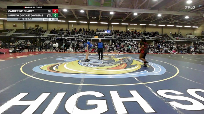235 lbs 2nd Place - Catherine Sharpe, Tolman vs Samantha Gonzalez ...