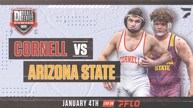 2023 FloWrestling DI Duals Series: Cornell vs Arizona State - Wrestling ...