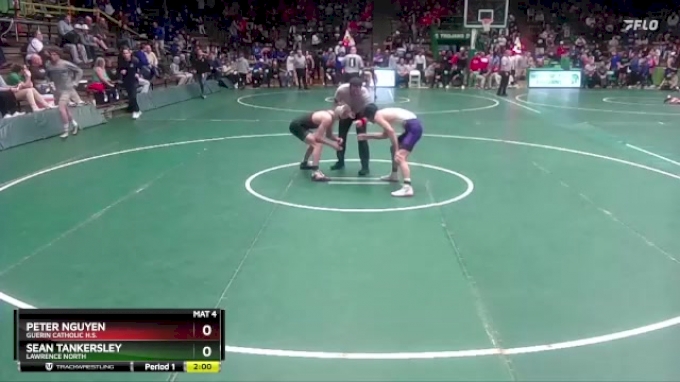 126 lbs Champ. Round 1 - Sean Tankersley, Lawrence North vs Peter Nguyen, Guerin Catholic H.S.