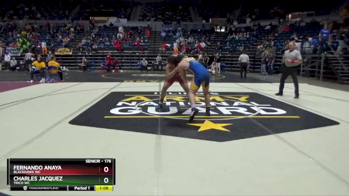176 lbs Cons. Round 4 - Fernando Anaya, Blackhawk WC vs Charles Jacquez ...