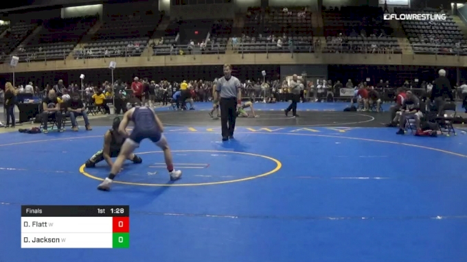 105 lbs Final - Dominic Flatt, W vs Deven Jackson, W