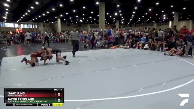 100 lbs Round 1 (6 Team) - Isaac Jung, Morris Fitness vs Jacob ...