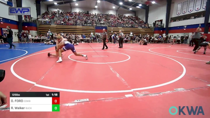 126 lbs Round Of 16 - Devin FORD, Cowboy Wrestling Club vs Randy Walker ...