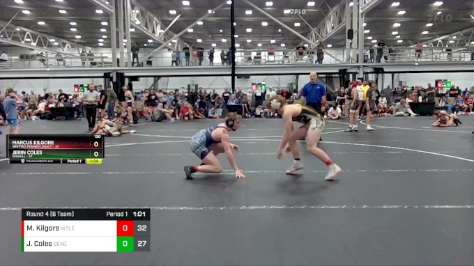 130 lbs Round 4 (6 Team) - Jerin Coles, Seagull vs Marcus Kilgore ...
