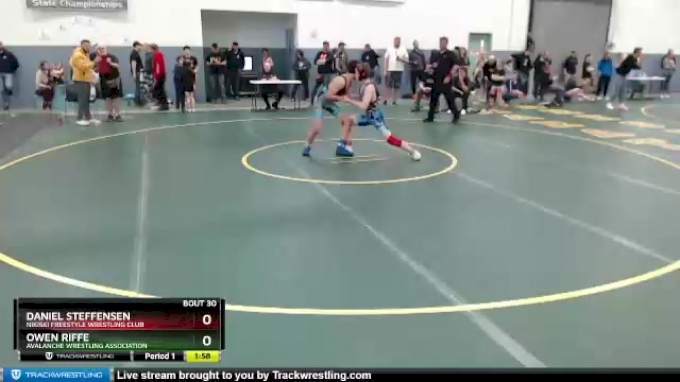 125 lbs Round 1 - Owen Riffe, AVALANCHE WRESTLING ASSOCIATION vs Daniel ...
