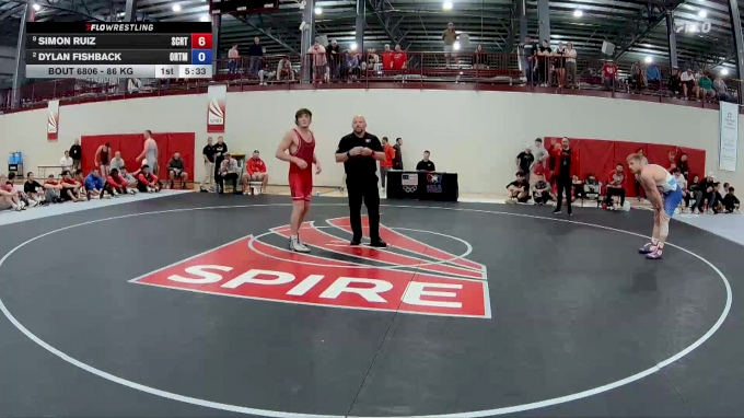 86 kg 3rd Place Match - Simon Ruiz, Spartan Combat RTC/ Titan Mercury ...