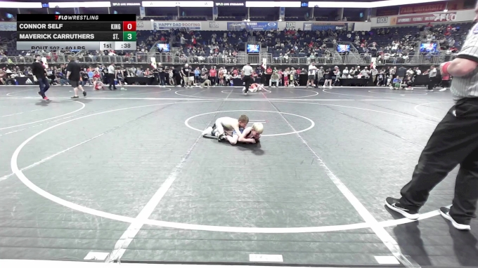 60 lbs 7th Place - Connor Self, King Select vs Maverick Carruthers, St ...