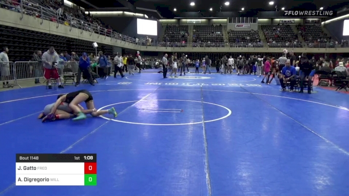 105 lbs Semifinal - Julie Gatto, Fredericksburg vs Adrianna Digregorio ...