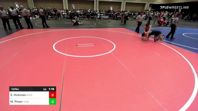 132 lbs Round Of 128 - Skyler Hickman, Aces Wr Ac vs Matthew Pinon ...