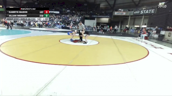 Girls 4A 110 lbs Cons. Semi - Kamryn Mason, Lake Stevens (Girls) vs ...