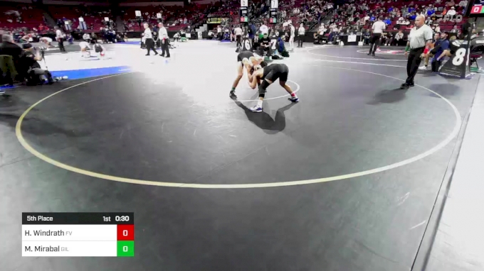 138 lbs 5th Place - Hercules Windrath, Fountain Valley (SS) vs Moses ...