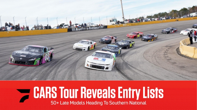CARS Tour Reveals Impressive Entry Lists For Season Opener - FloRacing