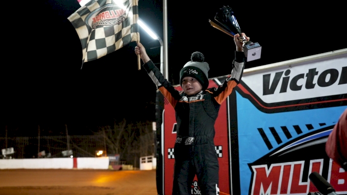 Kyle Larson's Son Owen Scores First Career Win - FloRacing