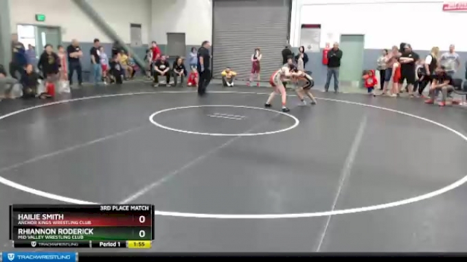 100 lbs X Bracket - Rhiannon Roderick, Mid Valley Wrestling Club vs ...