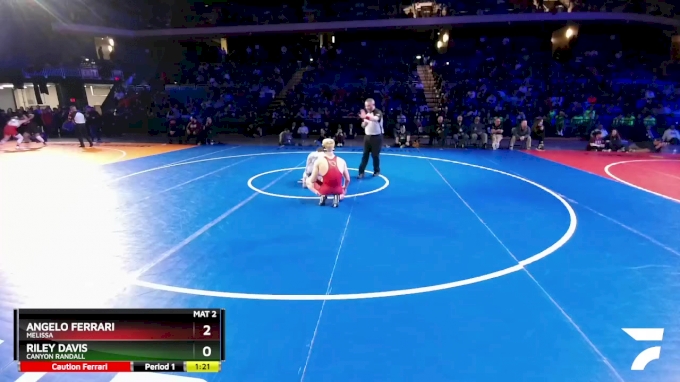 5A 175 lbs 1st Place Match - Angelo Ferrari, Melissa vs Riley Davis ...