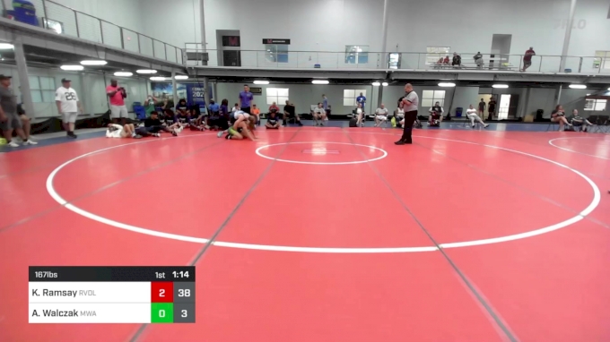 167 lbs Rr Rnd 3 - Keegan Ramsay, Revival Elite vs Alan Walczak, Myland ...