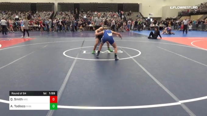 110 lbs Round Of 64 - Quintin Smith, Arsenal WC vs Alexander Todisco ...