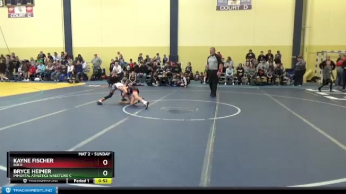 65 lbs Champ. Round 2 - Kayne Fischer, BOLD vs Bryce Heimer, Immortal ...