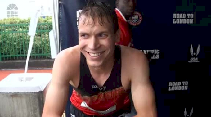 Ben True after tough 10k at the 2012 US Olympic Trials