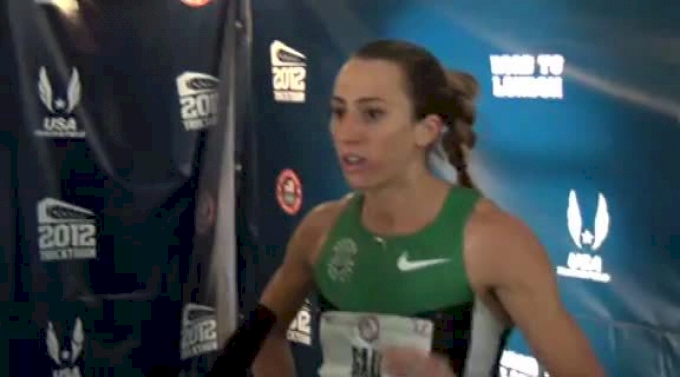 Geena Gall feels smooth running 2.00 in 800 semi at 2012 U.S. Olympic ...