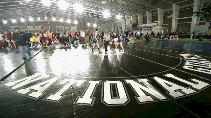 120 lbs Champ. Round 2 - Madeline Halligan, Mountain Crest vs Katelynn ...