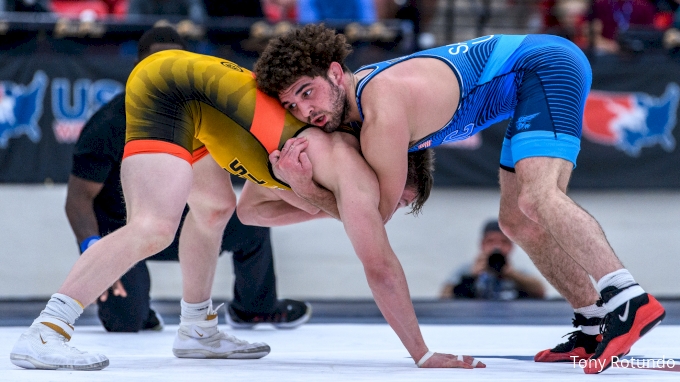 70 kg Semis - Jarrett Jacques, Tiger Style Wrestling Club vs Sam Sasso ...