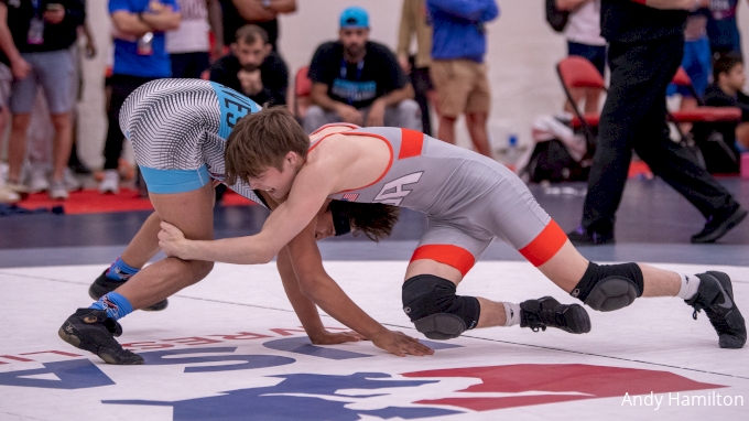 55 kg Semis - Marcus Blaze, Perrysburg Wrestling Club vs Jayden Raney ...