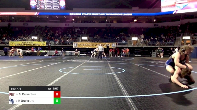 174 lbs Round Of 16 - Samuel Calvert, M.I.T. vs Parker Drake, Lincoln ...