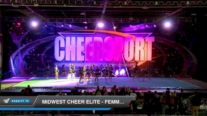 Midwest Cheer Elite - Femme Feline [2020 Senior Small 6 Day 2] 2020 ...