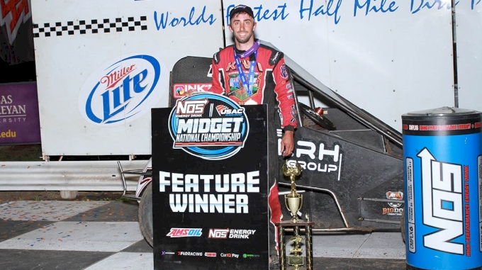 Zach Daum Strikes At Belleville For First USAC Midget Win Since 2014 ...