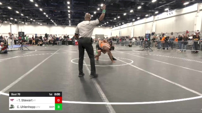 184 lbs Rd Of 32 - TJ Stewart, Virginia Tech vs Caleb Uhlenhopp, Utah ...