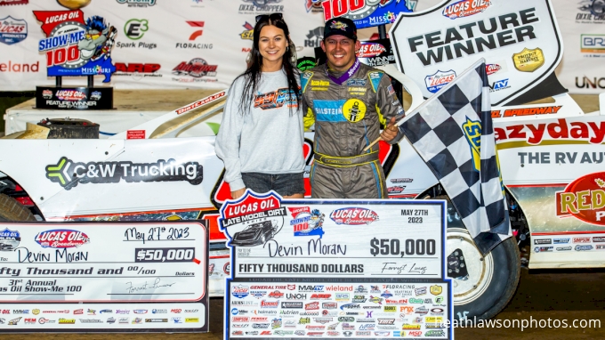 Inside Devin Moran's Drama-Filled Show-Me 100 Victory - FloRacing