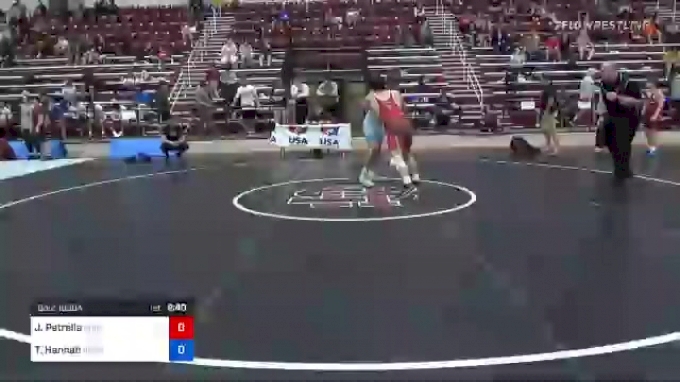 87 kg Rr Rnd 1 - Joey Petrella, Ohio vs Tyler Hannah, Combat W.C ...