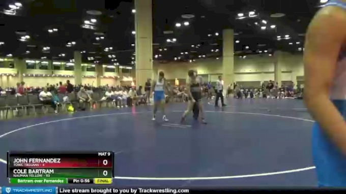182 lbs Round 4 (8 Team) - Lucas Lawler, Nauman Yellow vs Eann Mesa ...