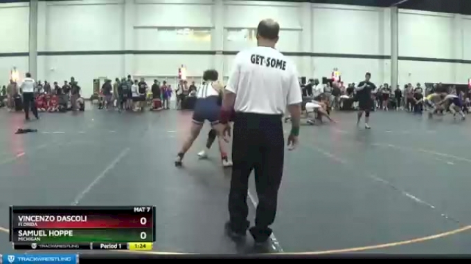 185 lbs Champ. Round 1 - Samuel Hoppe, Michigan vs Vincenzo Dascoli ...