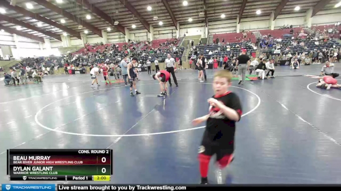 144 lbs Cons. Round 2 - Dylan Galant, Warrior Wrestling Club vs Beau ...