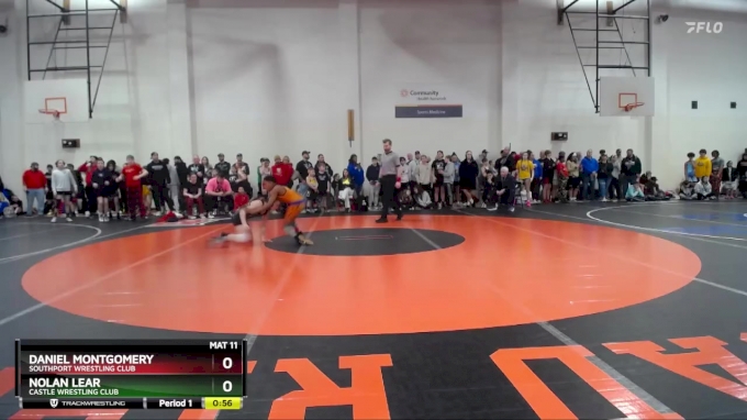 97 lbs Champ. Round 1 - Nolan Lear, Castle Wrestling Club vs Daniel ...