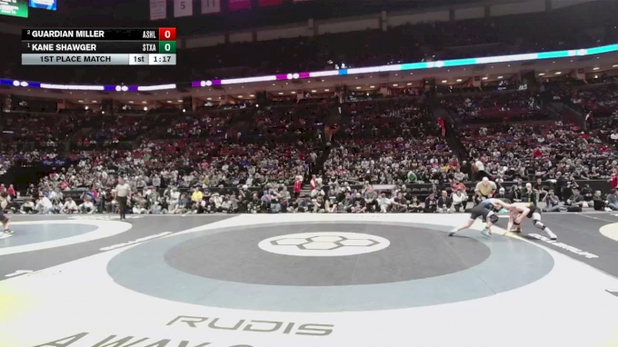 150 lbs 1st Place Match - Kane Shawger, St. Xavier vs Guardian Miller ...