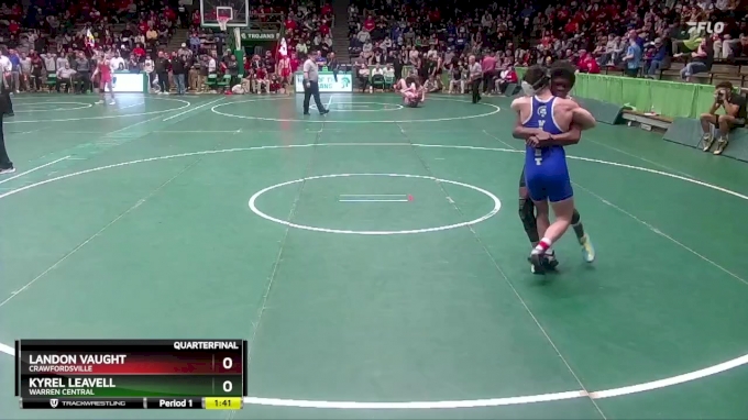 138 lbs Quarterfinal - Kyrel Leavell, Warren Central vs Landon Vaught ...